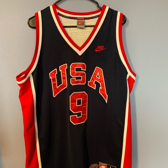 Nike | Shirts | Nike Dream Team Michael Jordan Jersey | Poshmark